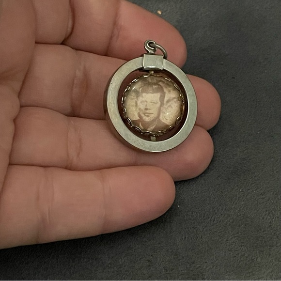 Vintage | Jewelry | Jfk Double Sided Locket | Poshmark